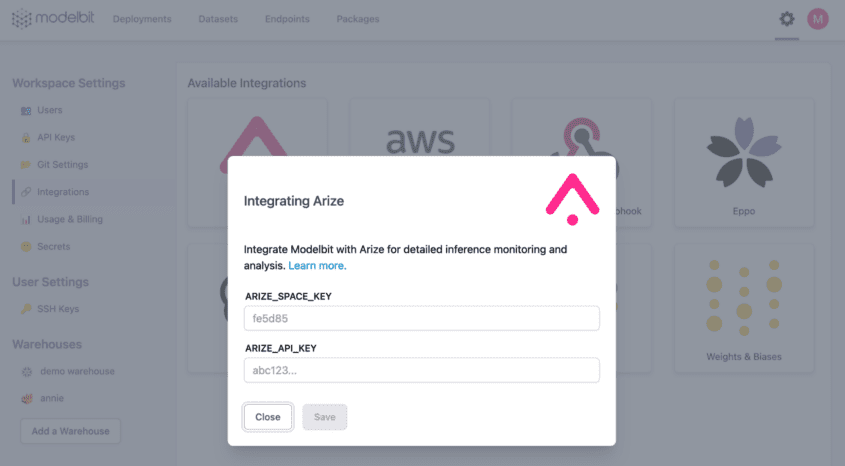 Modelbit + Arize: Enabling Rapid ML Model Deployment and Monitoring - Arize AI