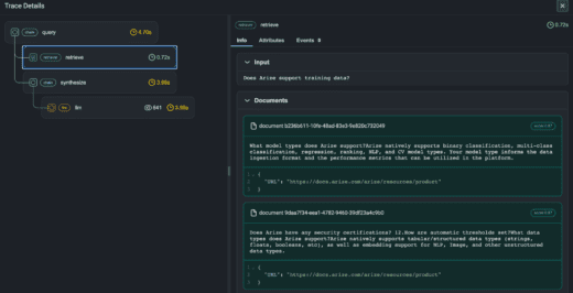 LLM Tracing and Observability - Arize AI