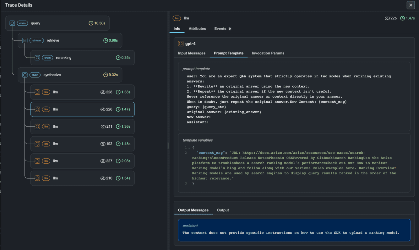 LLM Tracing and Observability - Arize AI