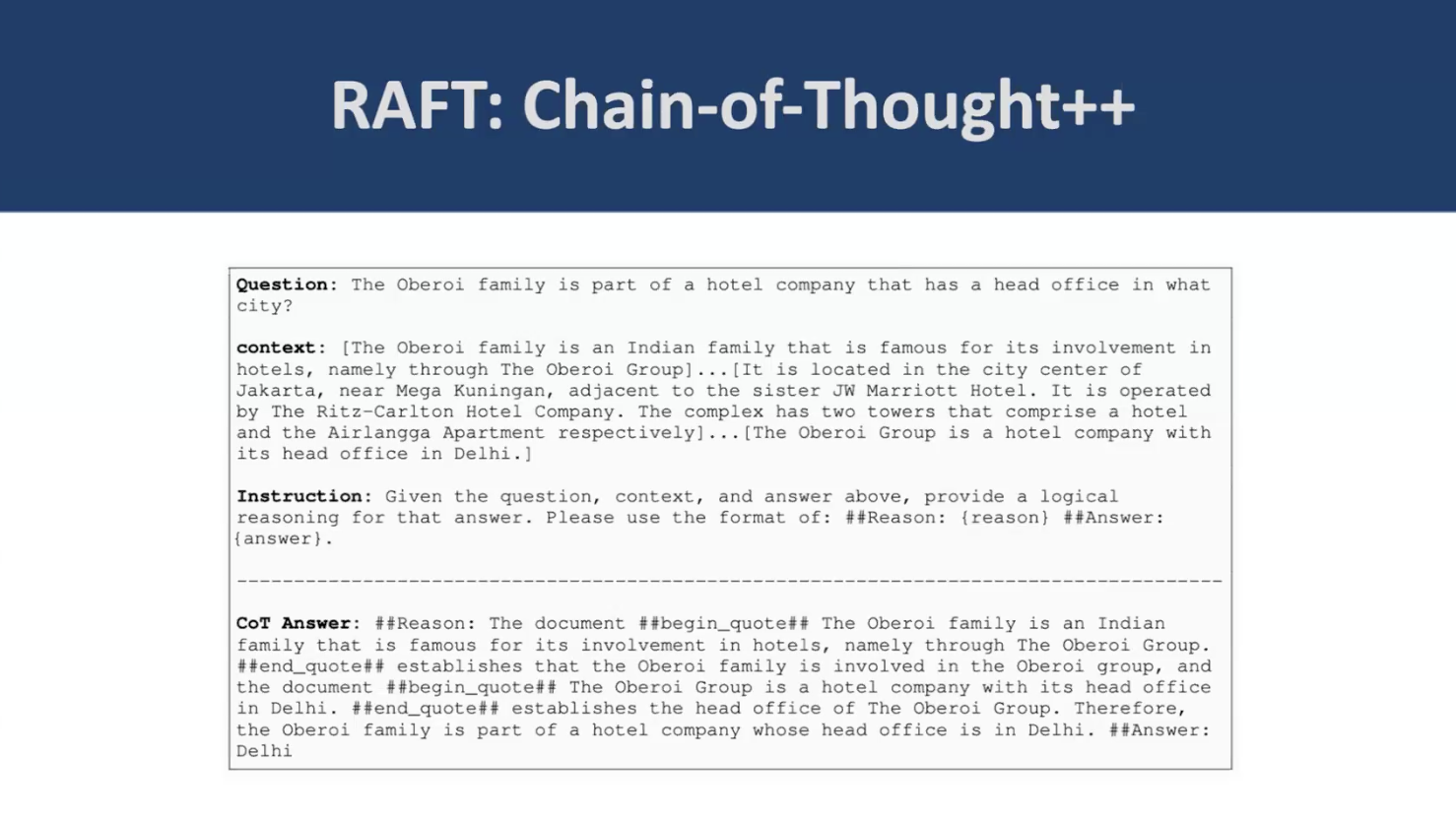 RAFT: Adapting Language Model to Domain Specific RAG - Arize AI