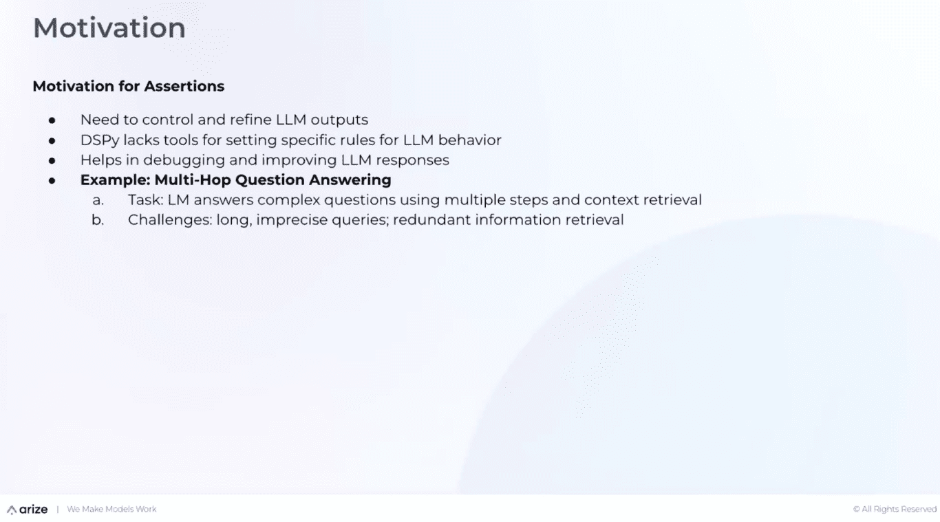 Dspy Assertions Computational Constraints For Self Refining Language Model Pipelines Arize Ai