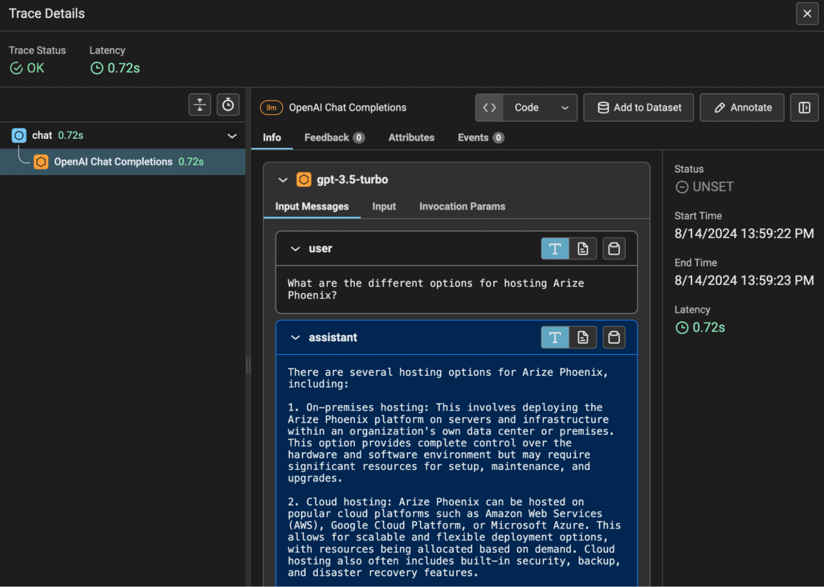 Using Annotations To Collect Human Feedback On LLM Apps
