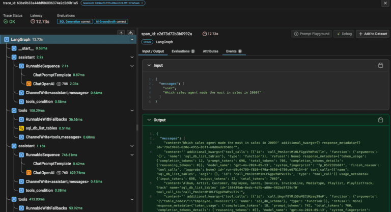 Tracing and Evaluating LangGraph Agents - Arize AI