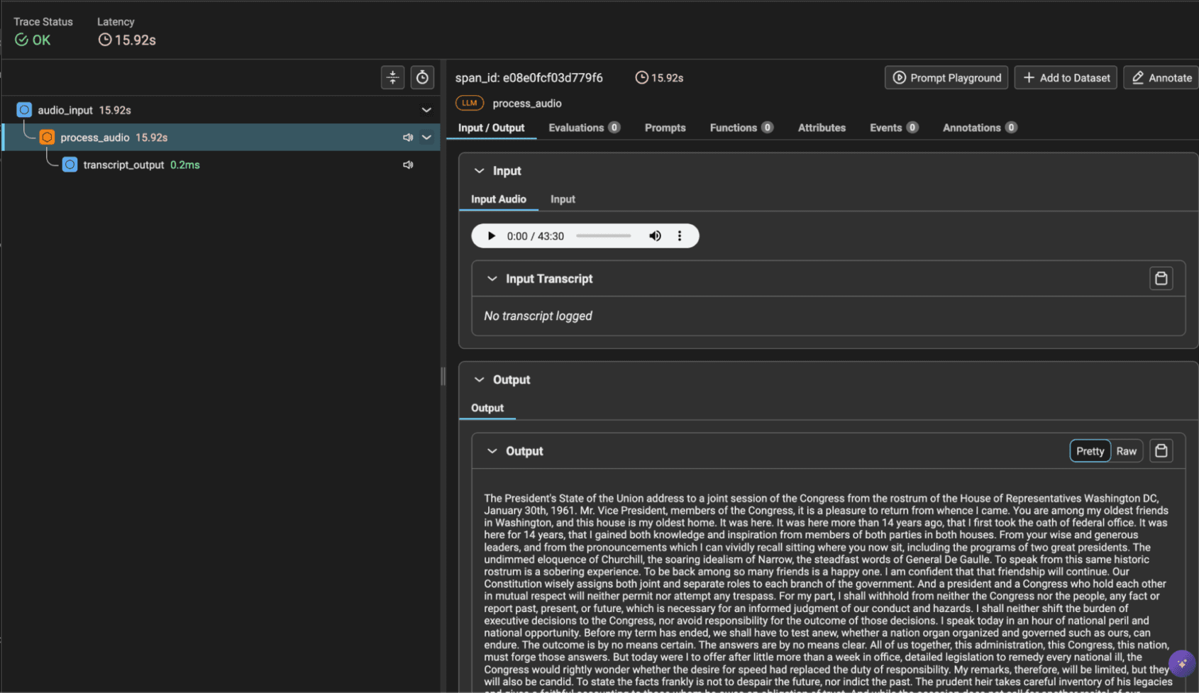 Tracing and Evaluating Gemini Audio with Arize